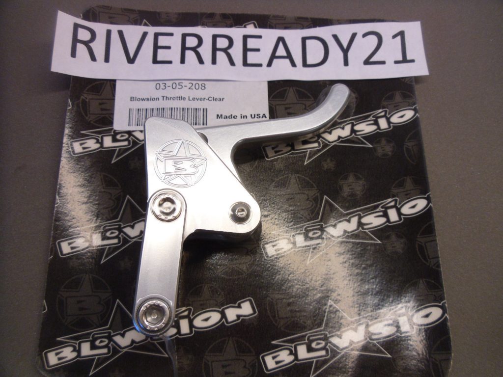Blowsion Finger Throttle Silver 650 701 760 Sea-Doo Super-Jet Ski Wave ...