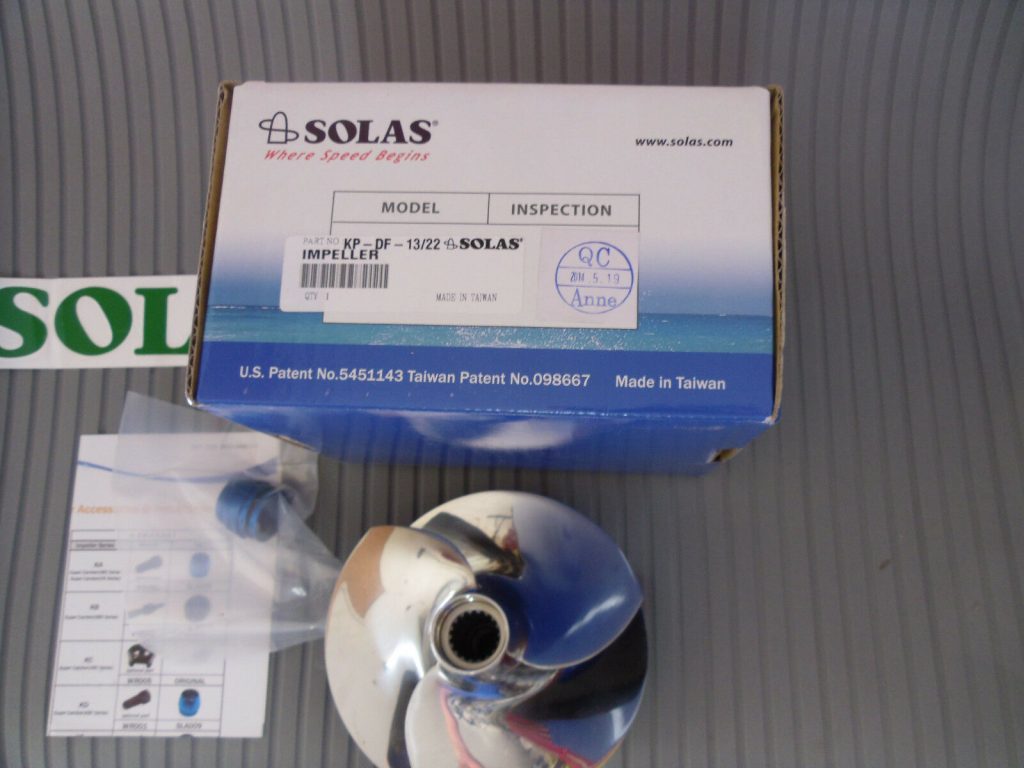 Kawasaki 800 SXR 800 SXR 750 sxi pro Impeller Prop Jetski Solas New KP-DF-13/22 – Stand Up Parts