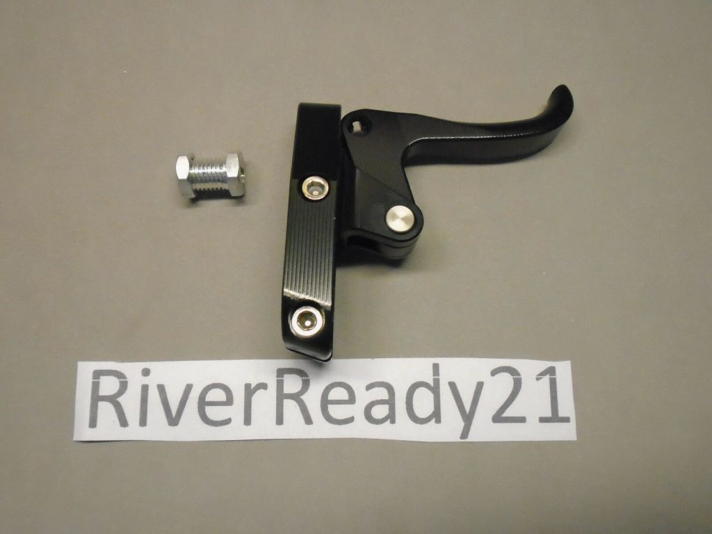 Yamaha Super Jet Wave Blaster Runner Billet BLACK Finger Throttle w ...